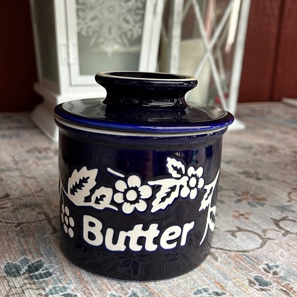 Kitchen | Butter Beurre Cobalt Blue Crock | Poshmark